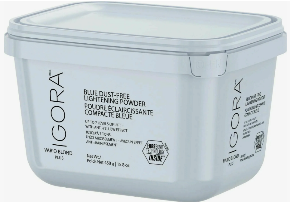 Schwarzkopf Professional Осветляющий порошок для волос Schwarzkopf Professional Igora Vario Blond Plus 450 г