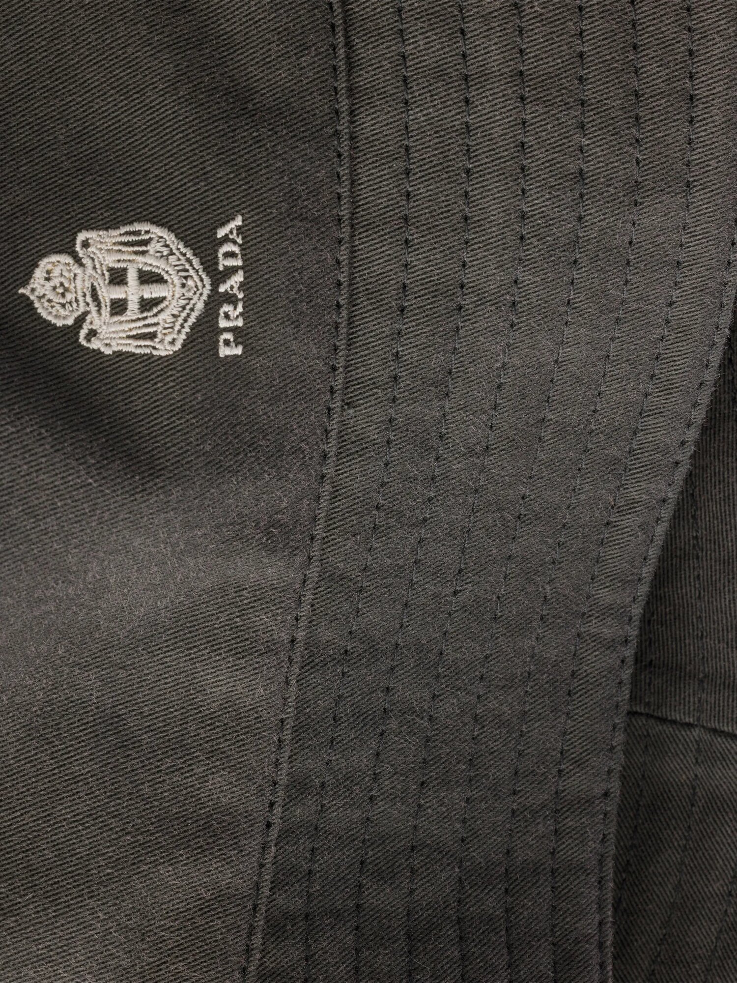 Бейсболка Prada для мужчин, размер S, черный — фото 1