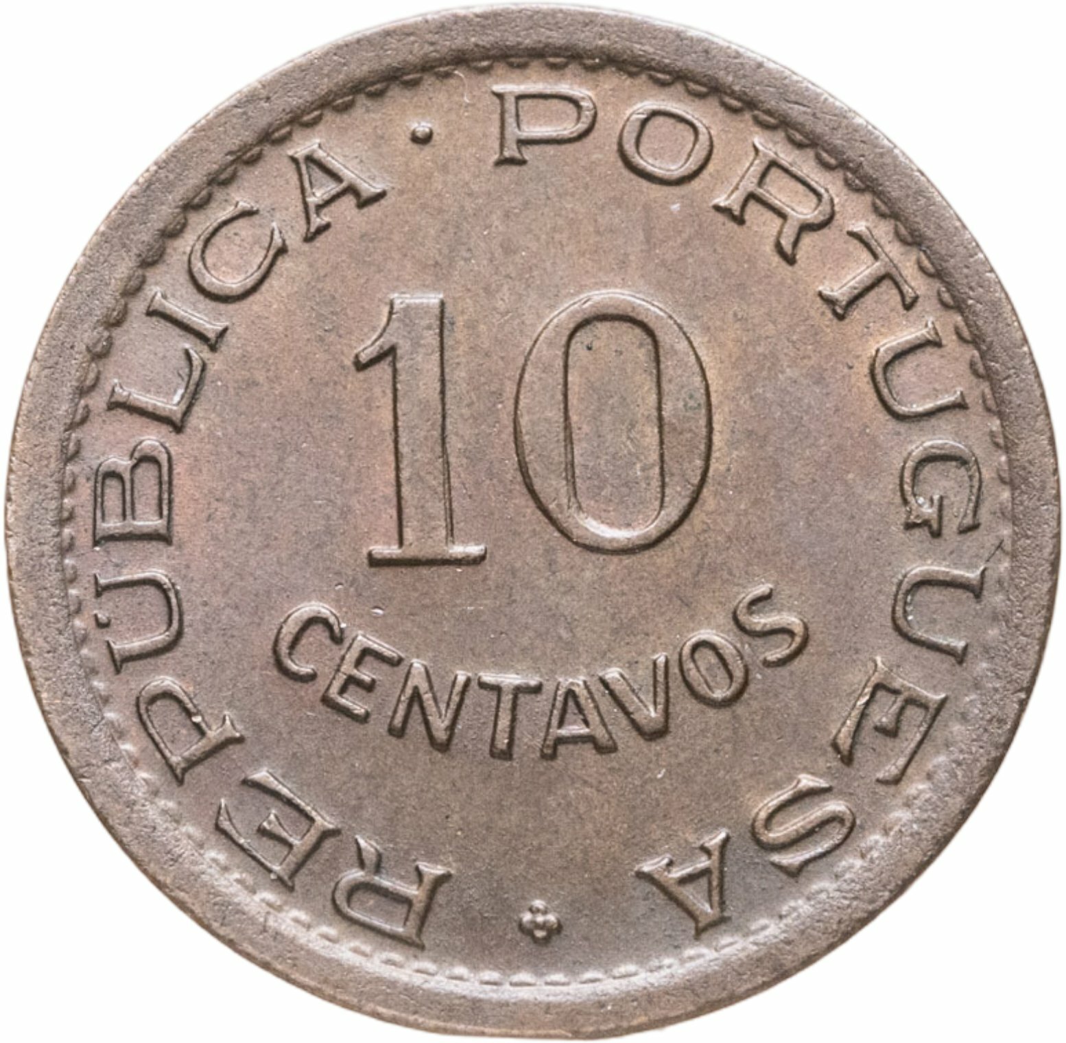 Ангола 10 сентаво (centavos) 1948