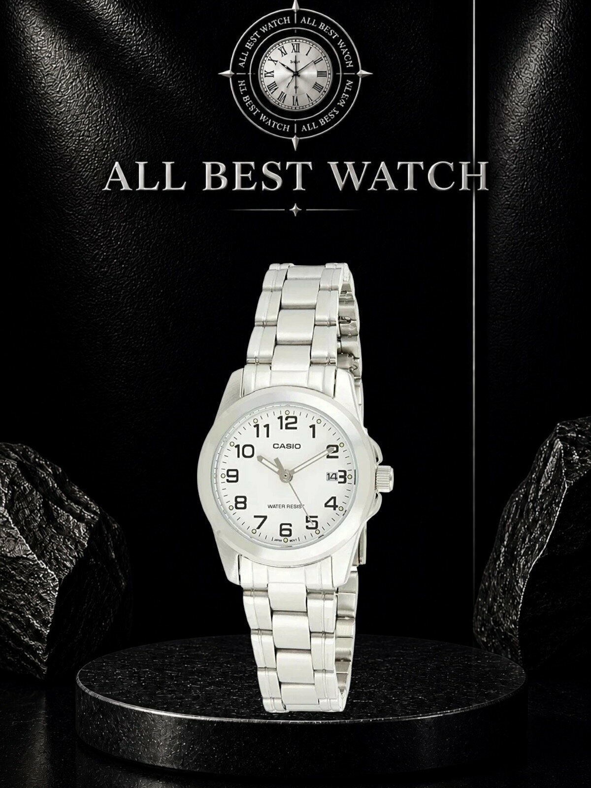 Наручные часы CASIO, серебристый