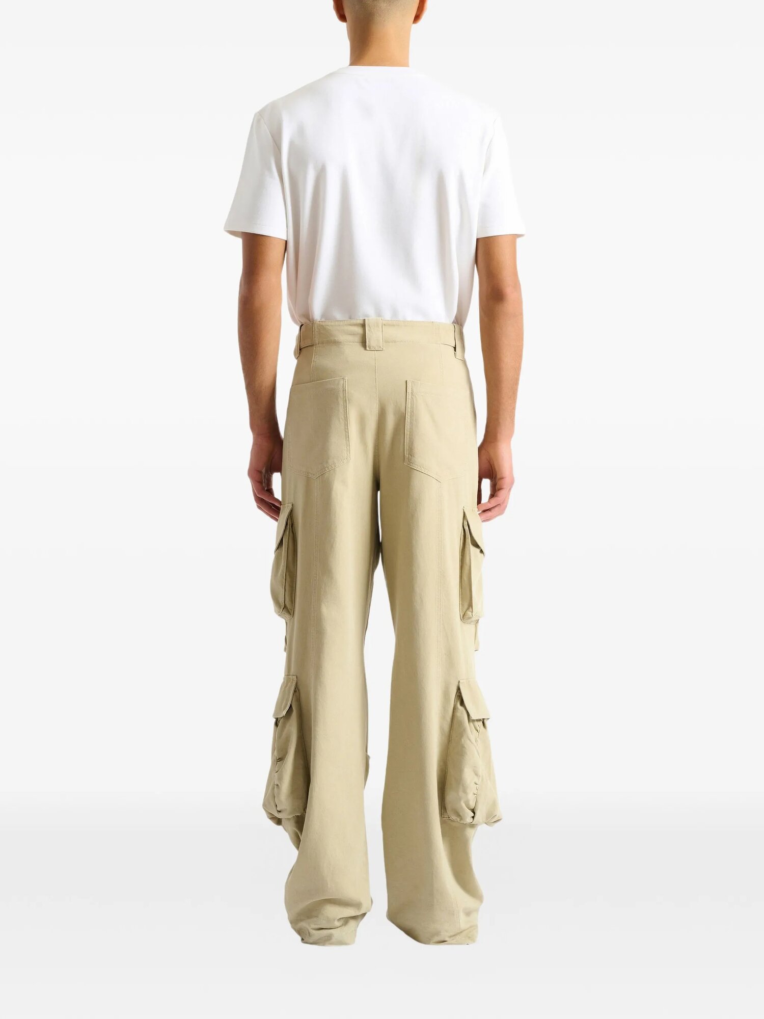Брюки BALMAIN Cotton cargo pants, размер 46, разноцветный — фото 1