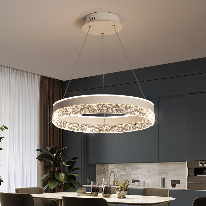 Люстра House Hallow Infinity Crystal, LED, 50Вт, пульт, диаметр 50см, площадь освещения до 15 м²