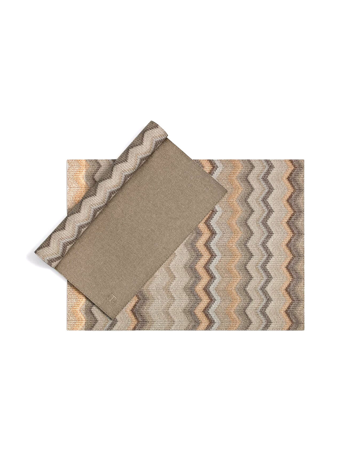 Подставка под горячее Togas "Вэлори", 45x33 см, двусторонняя, кофейно-бежевая