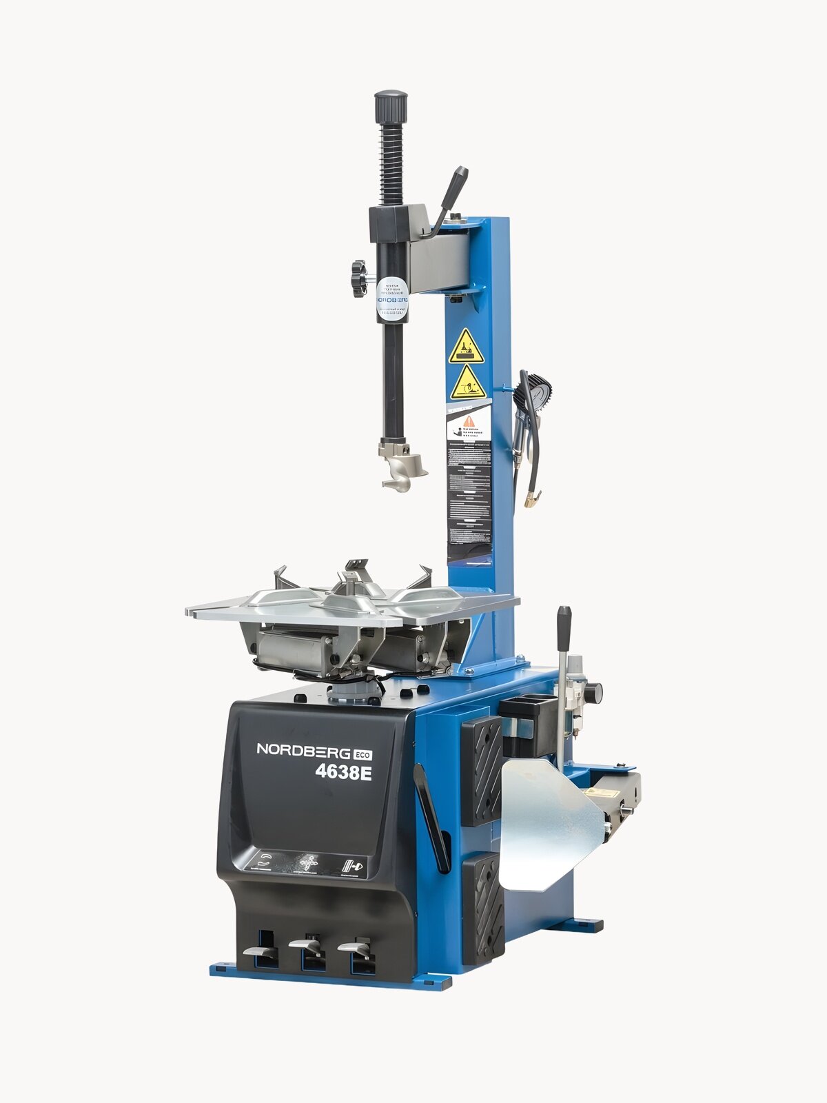 4638E_380 Станок шиномонтажный полуавтомат, односкоростной, 380 В, синий NORDBERG 4638E_380