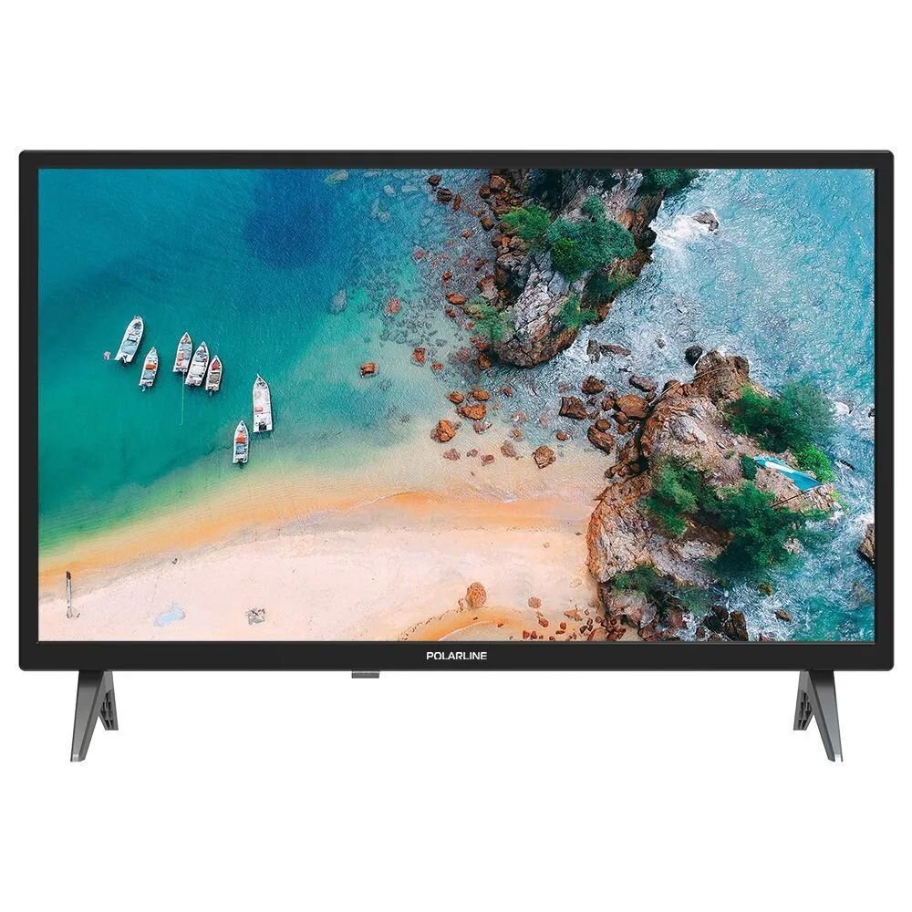 24" Телевизор POLARLINE 24PL51TC-SM, HD, черный, С