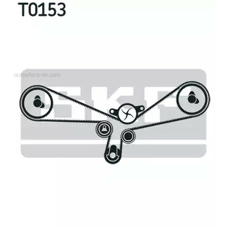 SKF VKMC019031 Водяной насос комплект зубчатого ремня
