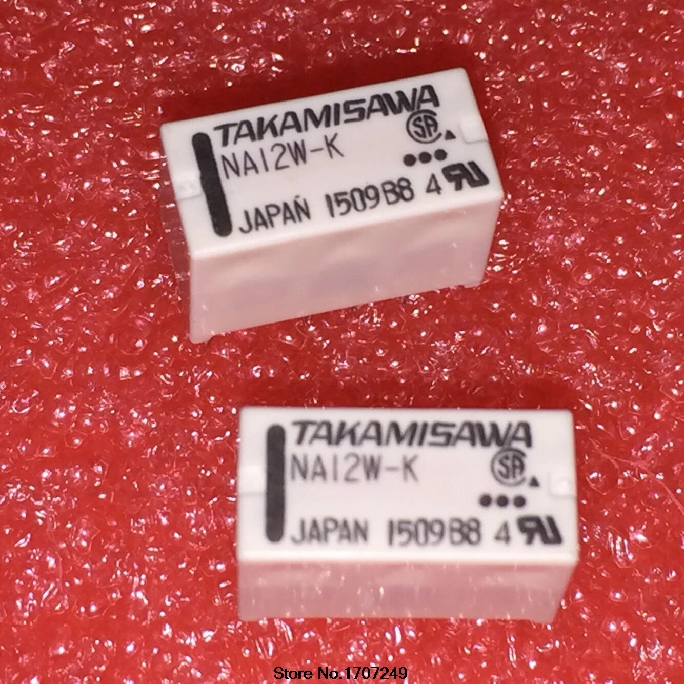 Реле сигнала TAKAMISAWA NA12W-K 12В 8 контактов 2А