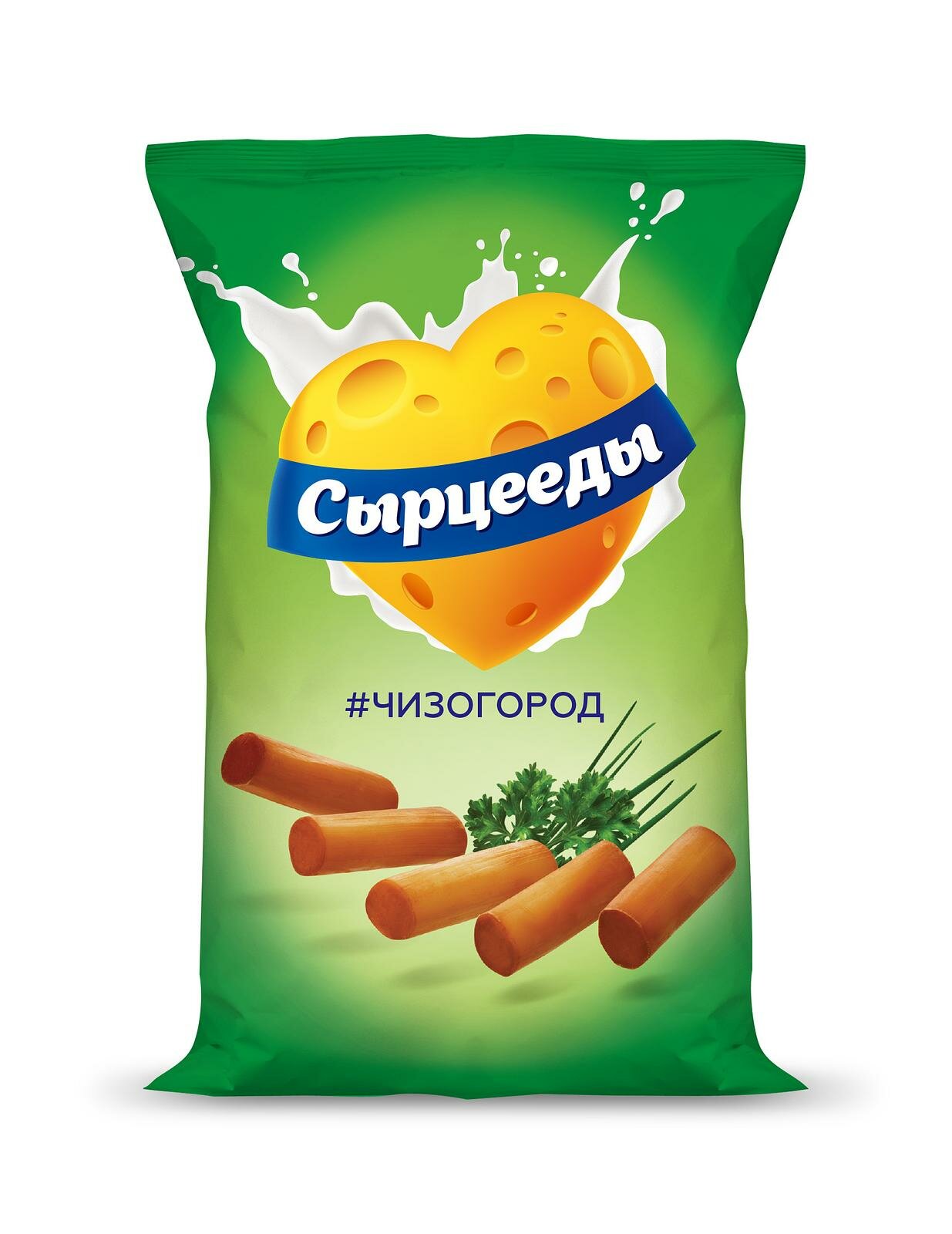 Упаковка 40 штук "Сырцееды" чеснок с укропом 23г