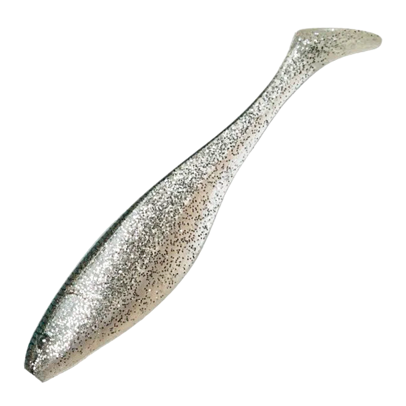 Приманка силиконовая Narval Commander Shad #012-John Snow - в упаковке 3 шт, размер 5.5" (13.97 см)