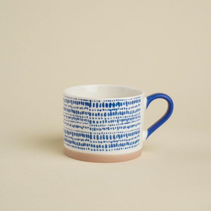 Кружка фарфоровая SL Home «Сканди», 450 мл, цвет белый, 9892958