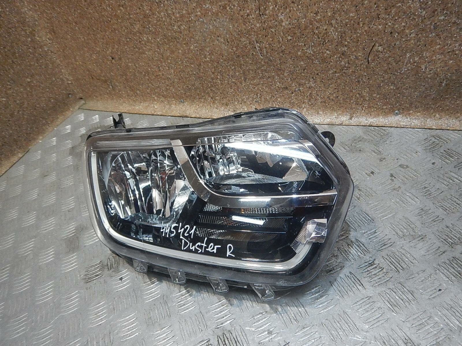 Б/У Фара правая, Renault (Рено)-DUSTER 2 (21-) RENAULT DUSTER 2 (21-) Сломано 4 крепления, царапины. 445421 RENAULT арт....