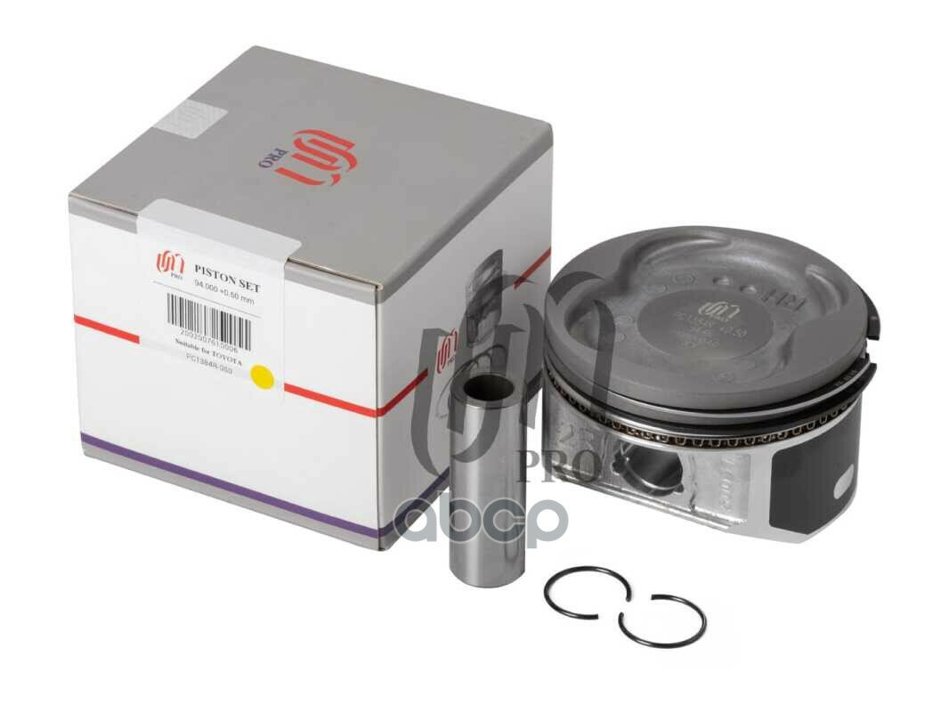 Поршень 0.50 с кольцами Toyota 2UZ-FE d94.0+0.50 правая сторона (13103-50050) United Motors арт. PC1384R050