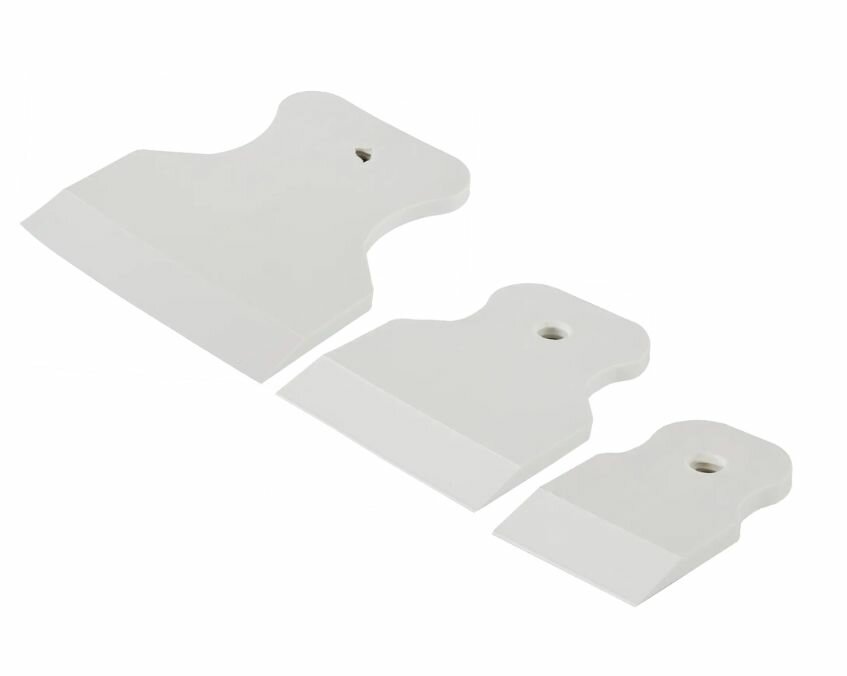 Набор резиновых шпателей Интек 40/60/80 мм