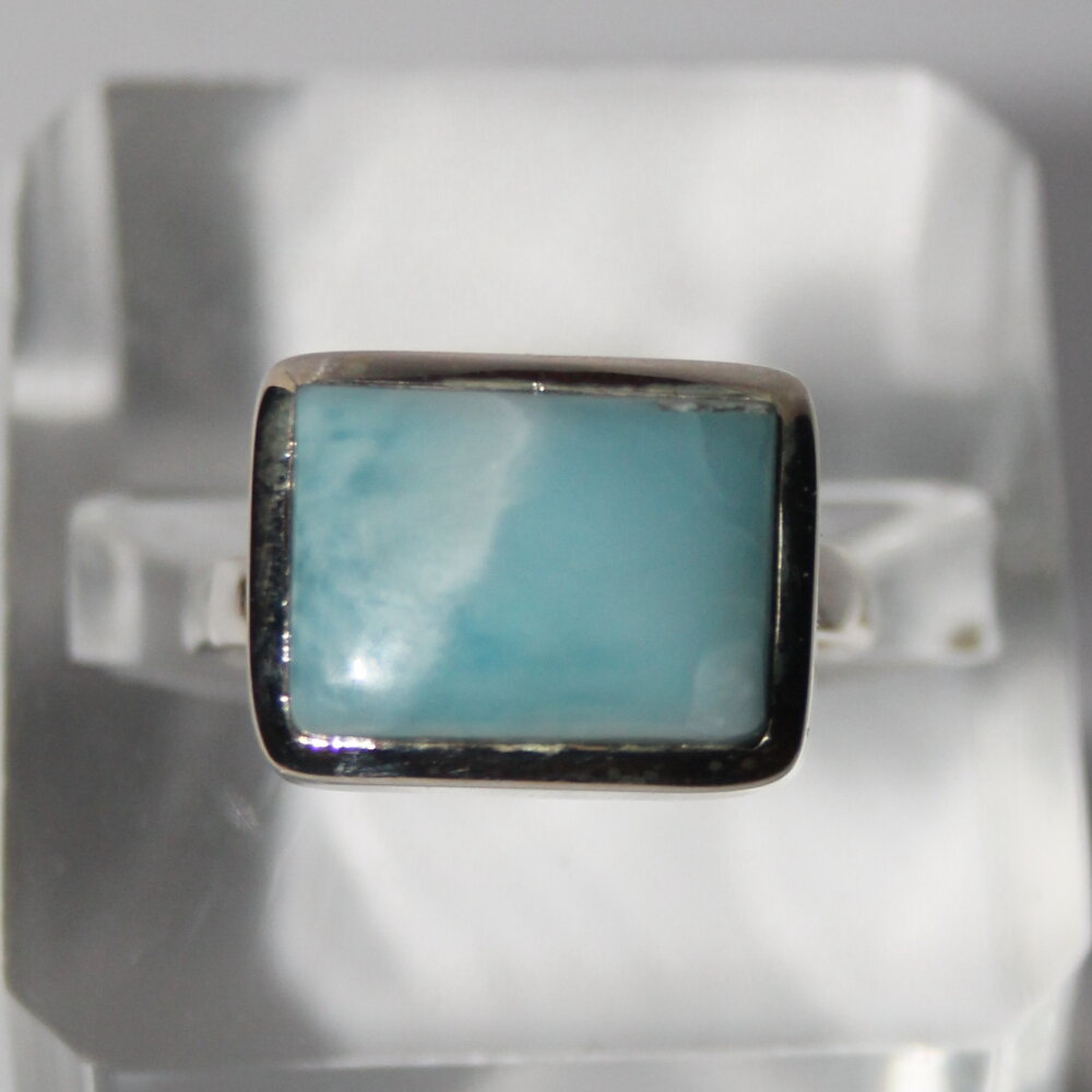Кольцо, ларимар