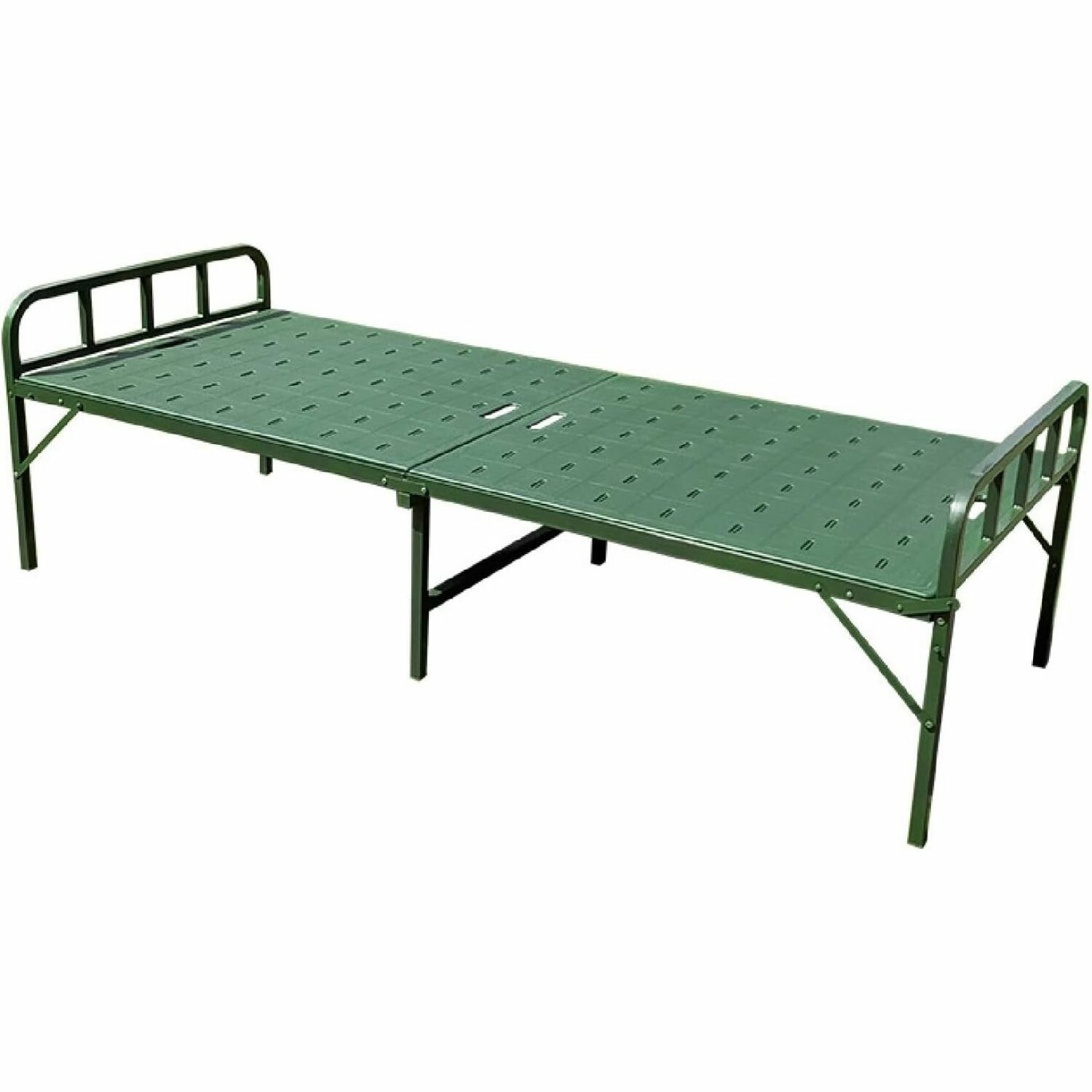 Большая раскладная кровать, современный металлический каркас, прочная, не требующая сборки, из холоднокатаной стальной пластины, компактная, очень подходит для использования дома и в кемпинге