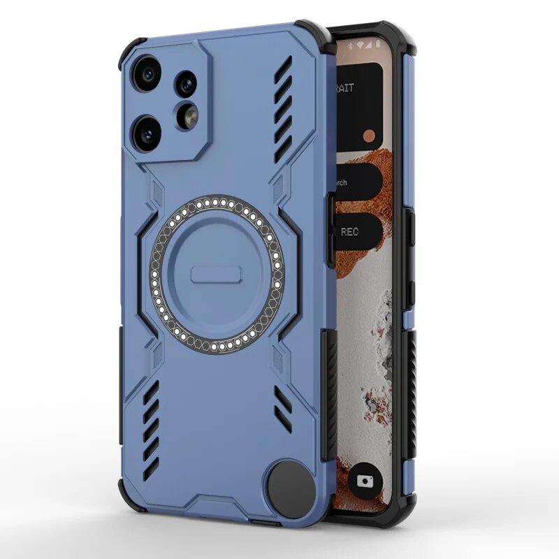 Чехол Nothing CMF Phone 2 Pro синий, магнитный