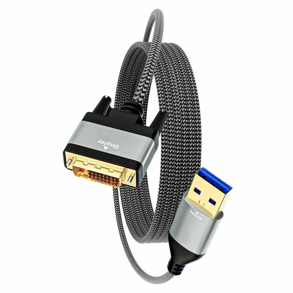 USB3.0-DVI кабель для мультисистем