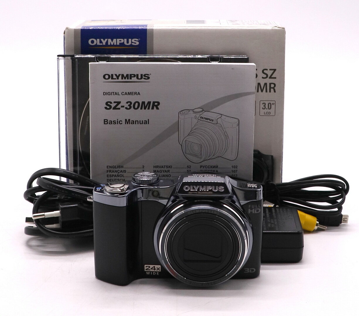 Фотоаппарат цифровой Olympus SZ-30MR в упаковке
