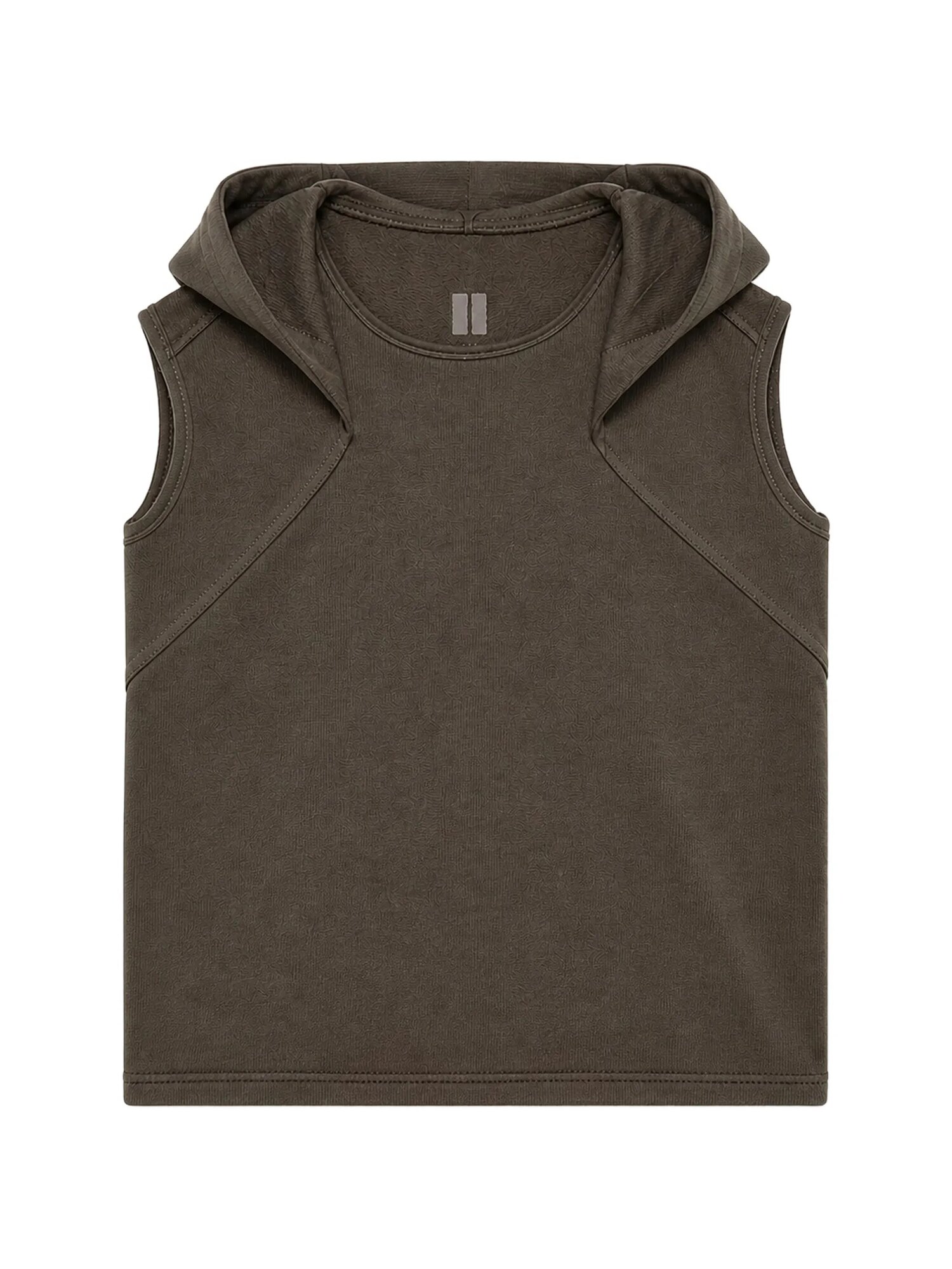 Худи Sleeveless hooded hoodie