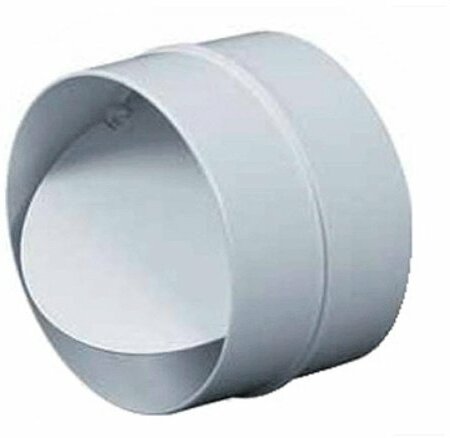 AWENTA соединитель с клапаном D125 мм пластиковый белый трубопроводный фитинг