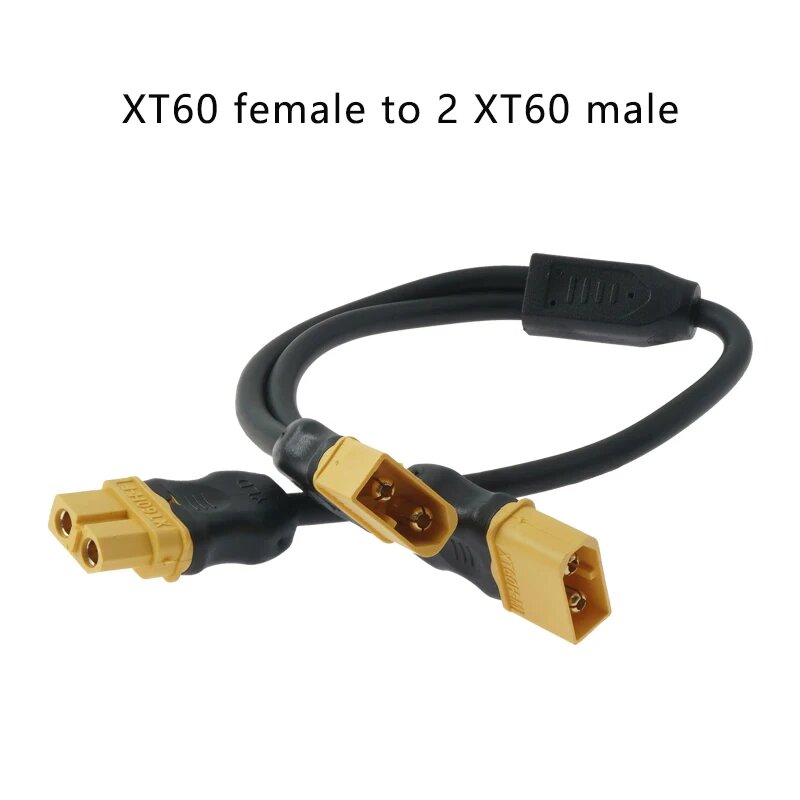 Кабель XT60H «мама» на 2 штекера female to 2 male