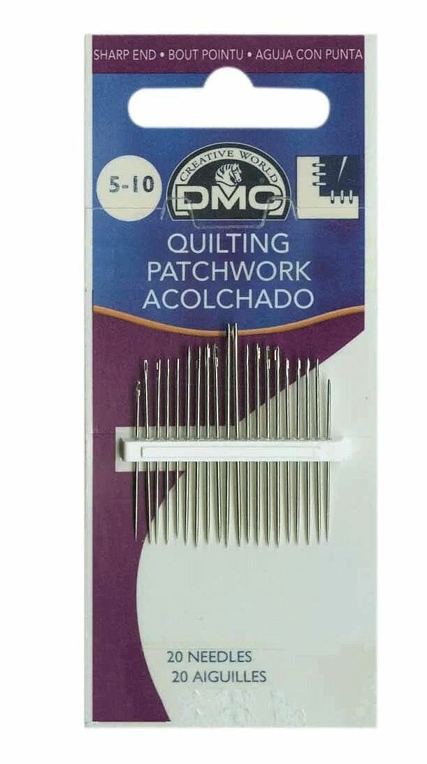 Иглы для квилтинга DMC № 5-10 (20 шт.)