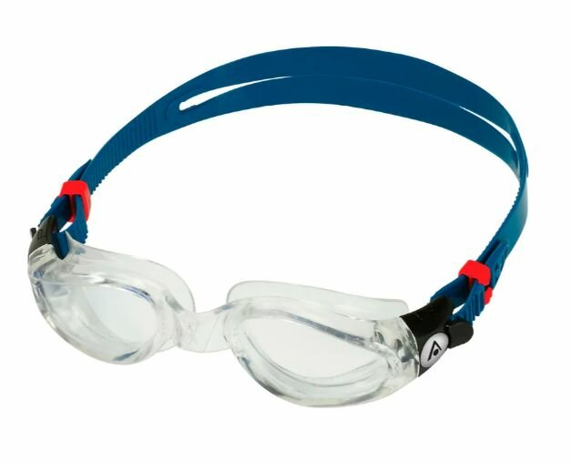 Очки для плавания AquaSphere Kaiman прозрачные линзы прозрачные синие