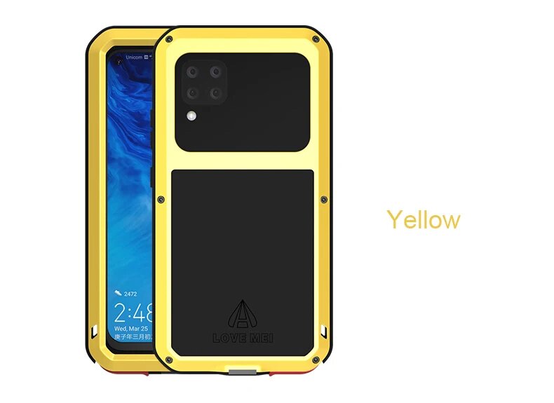 Для Samsung Galaxy A54 A34 A53 A51 A71 A20 A30 A50 A70 Чехол LOVE Желтый, Yellow, For Galaxy A51 4G