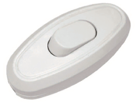 Выключатель UNIVersal / Юниверсал переключатель бра, 6А 250В еврослот белый 40х20х20мм одноклавишный, А106