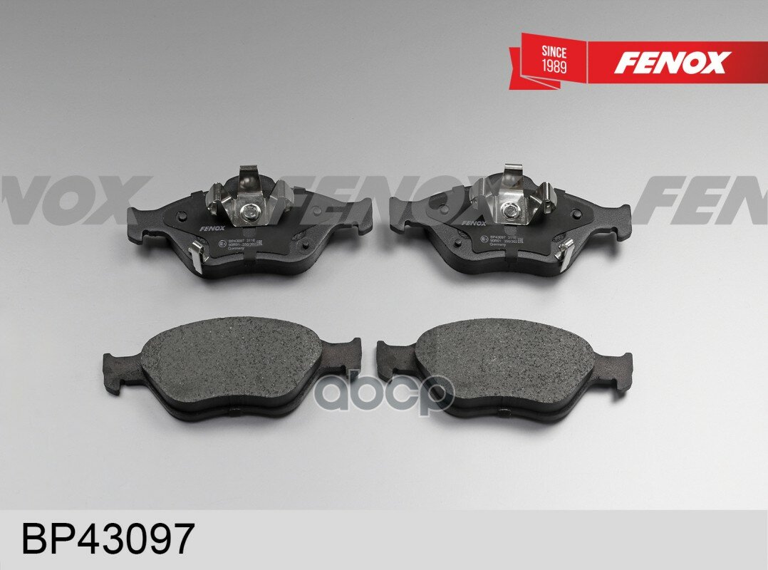Колодки торм. пер. Toyota Yaris 06- FENOX арт. BP43097