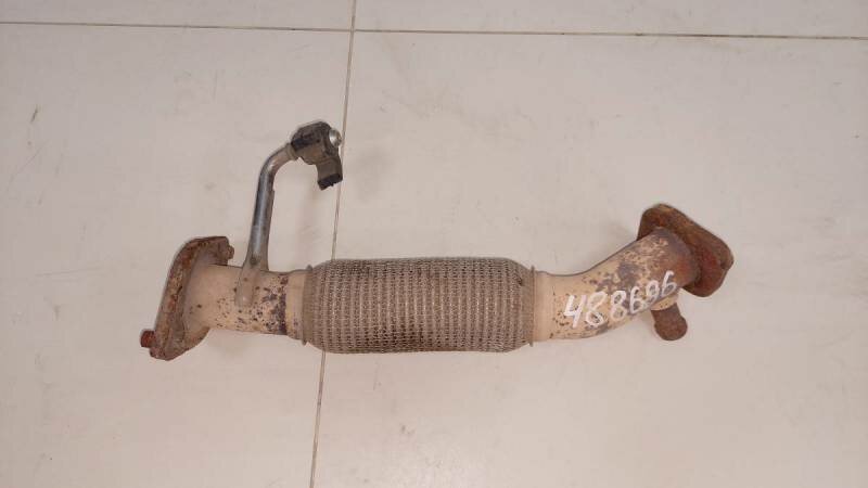 Приемная труба глушителя Volkswagen Polo Sed RUS 2011 кат.номер: 6RU253091C