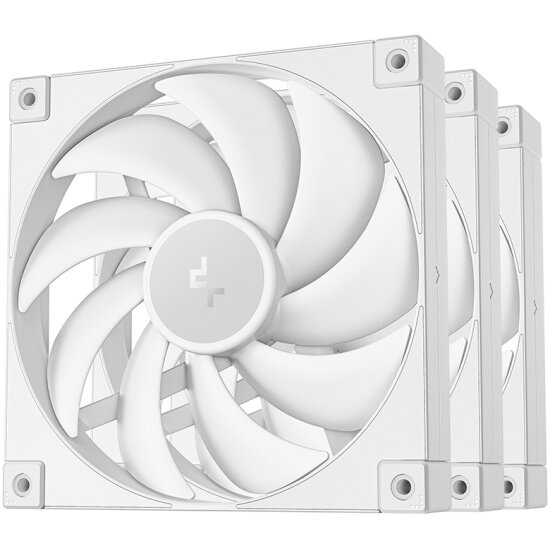 Вентиляторы для корпуса Deepcool FD14 WH-3 IN 1 3шт (R-FD14-WHNPN3-G)