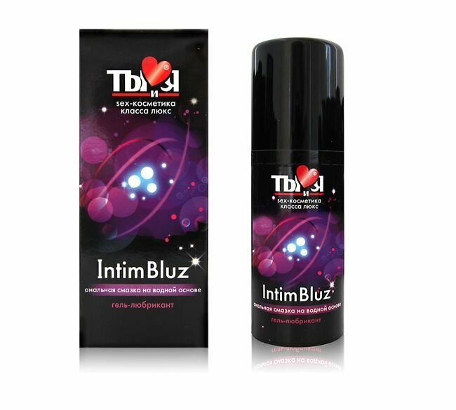 Гель-лубрикант Ты и Я "IntimBluz" для анального секса, 20 г Лаборатория биоритм Гель-лубрикант Ты и Я "IntimBluz" для анального секса, 20 г