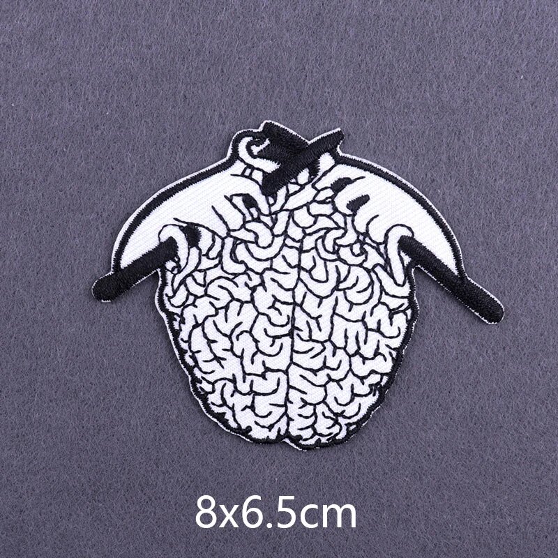 Нашивки pulaqi с черепом, котом и бабочкой PE6659CT