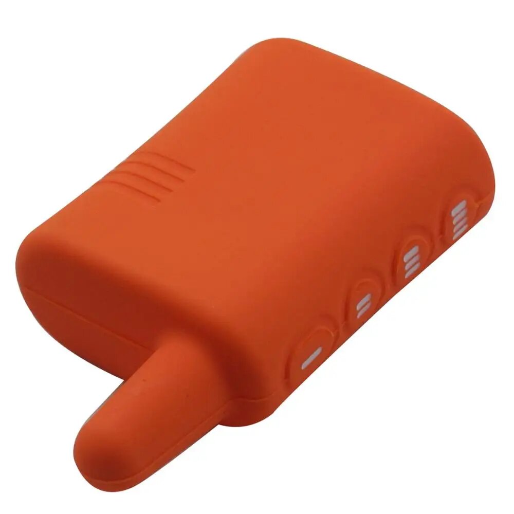 Jingyuqin 5 цветов для Scher-Khan Magicar A/B силиконовый чехол для двусторонней автомобильной сигнализации Scher Khan A/B ЖК-дисплей с дистанционным управлением Оранжевый