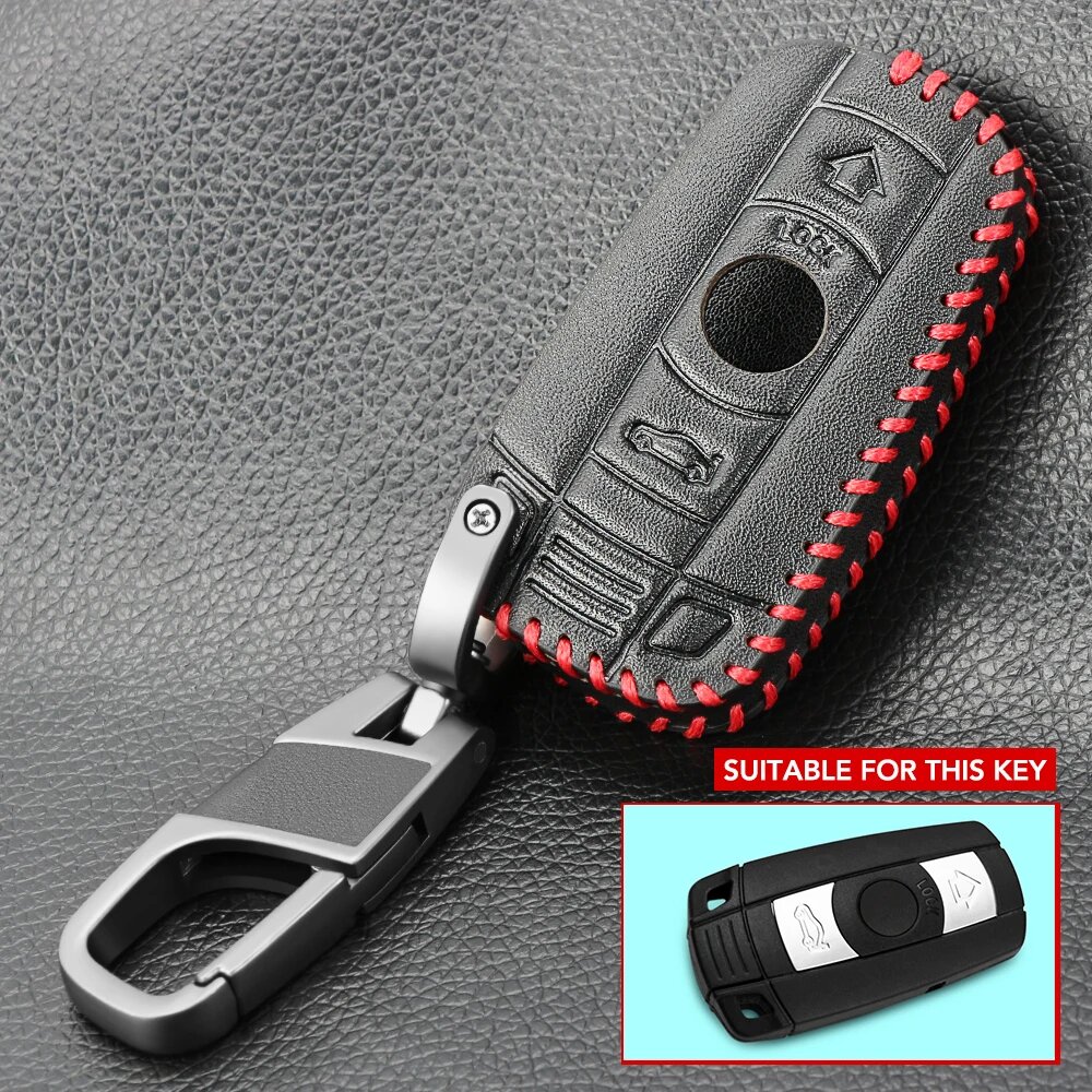 Пульт дистанционного ключа для BMW E61 E90 E82 E70 E71 E87 E88 E89 X5 X6 для 1 3 5 6 серии кожа 3 кнопки Чехол для автомобильного смарт-ключа крышка