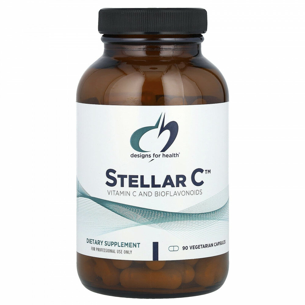 Designs For Health, Stellar C ™, 90 вегетарианских капсул