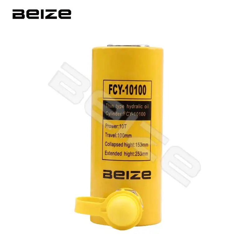 Длинный гидравлический цилиндр, стандартный гидравлический домкрат с выходом 10T, поршневой Ход 100 мм