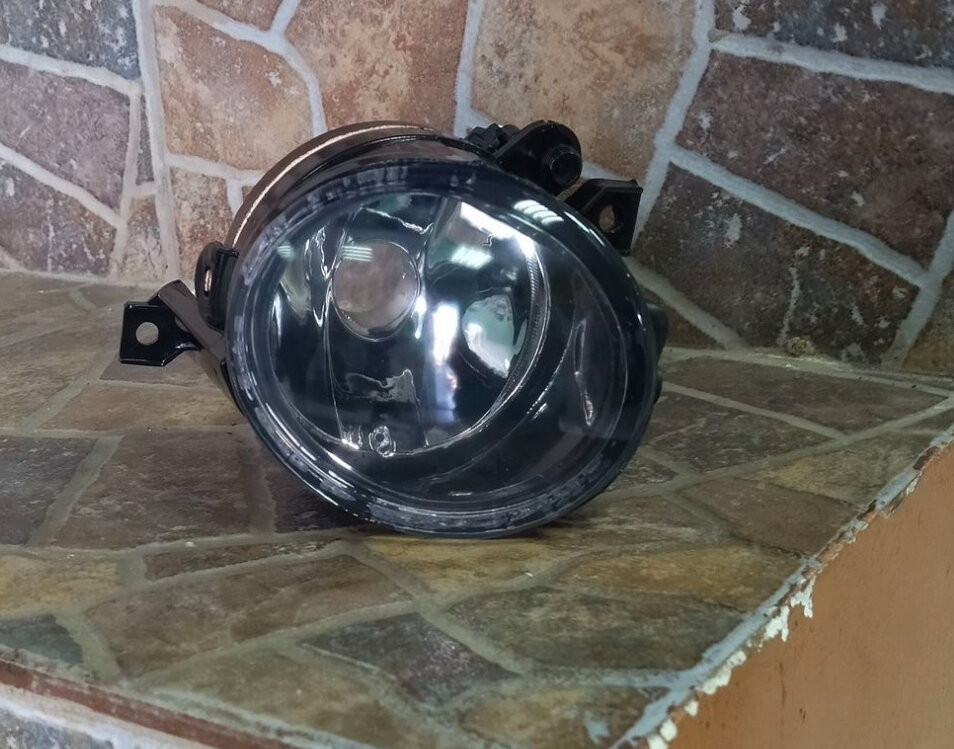 Фара противотуманная, для Volkswagen Polo 5, левая (аналог)