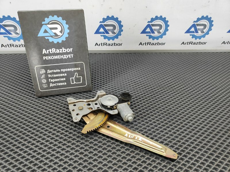 Б/У Стеклоподъемник электр. задний левый Toyota Vitz SCP10 / Тойота Витц SCP10 1.0 1SZ-FE 70Л.С. 2001