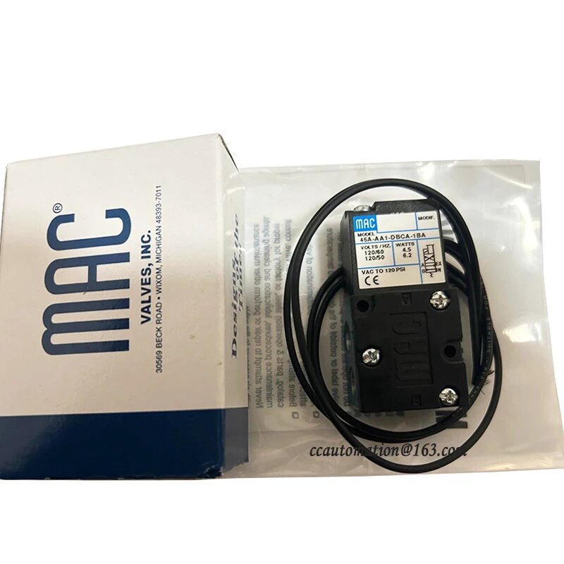 MAC 45A-AA1-DBCA-1BA втулка ножа Соленоидный клапан