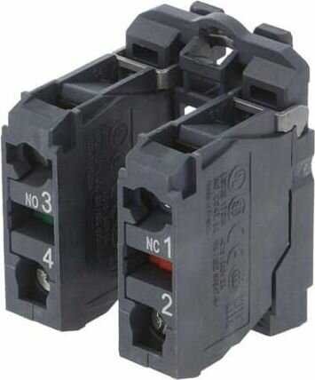 Контактор SCHNEIDER ZB5AZ105 Контактная группа NC + NO 22мм IP20 Серия XB5 -25-70 град. C 1 шт