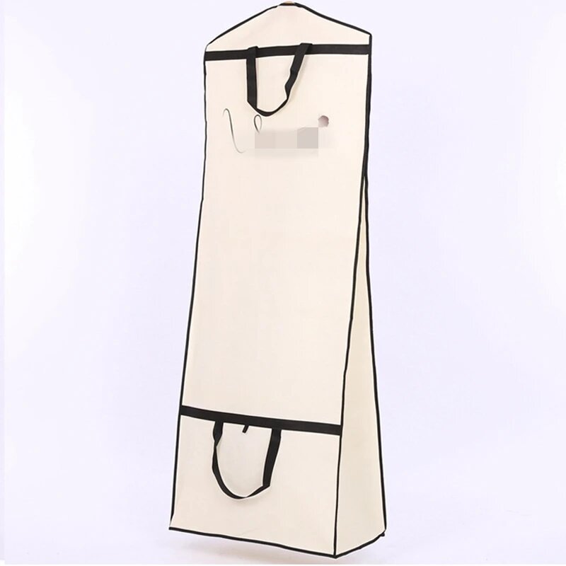 Чехол для платья бежевый 180-60-30cm