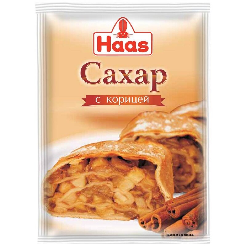 Сахар HAAS с корицей 40г