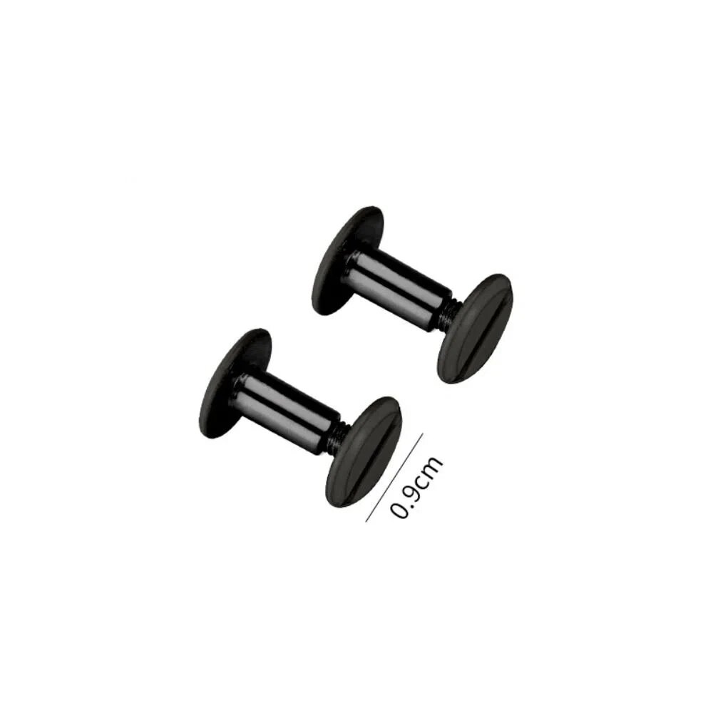 Металлические спиральные кольца для переплета Черный, Black-2PCS