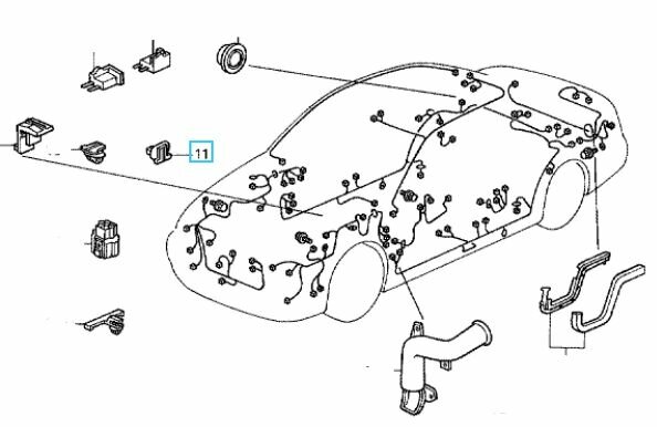 Фиксатор, соединитель (натуральный) (уплотнение) (Оригинал)