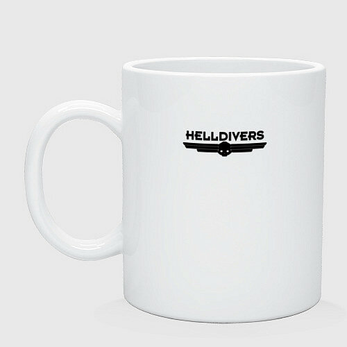Helldivers Logo Керамическая кружка