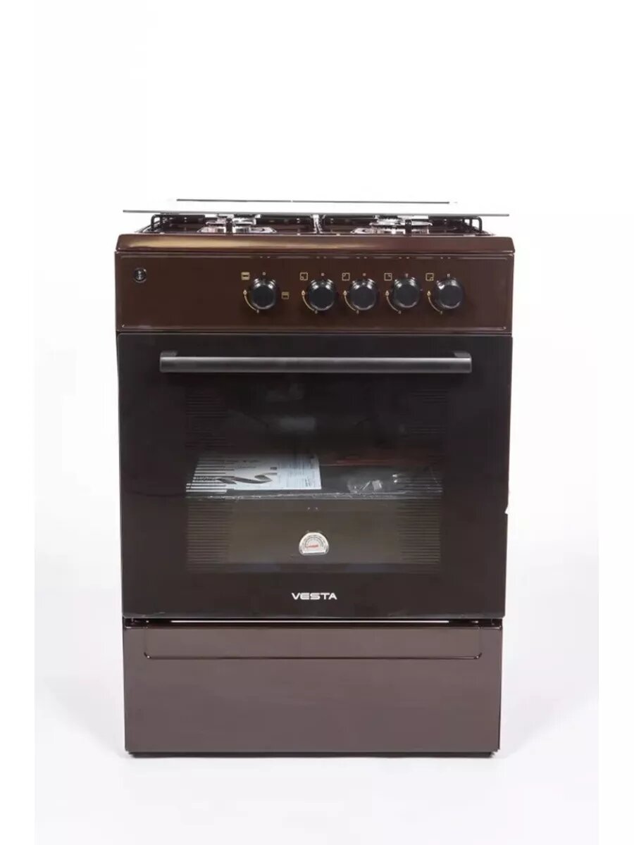 Газовая плита Vesta Bergamo VGG10-G, 4 конфорки, с электроподжигом