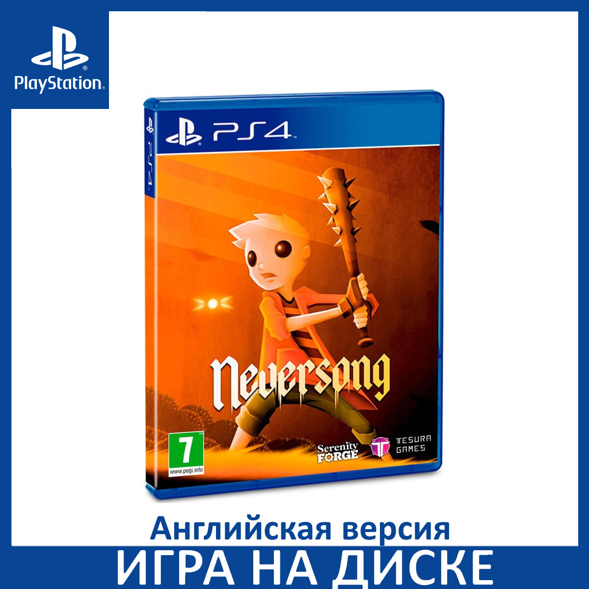 Игра Neversong PS4 Английский язык Диск на PlayStation 4