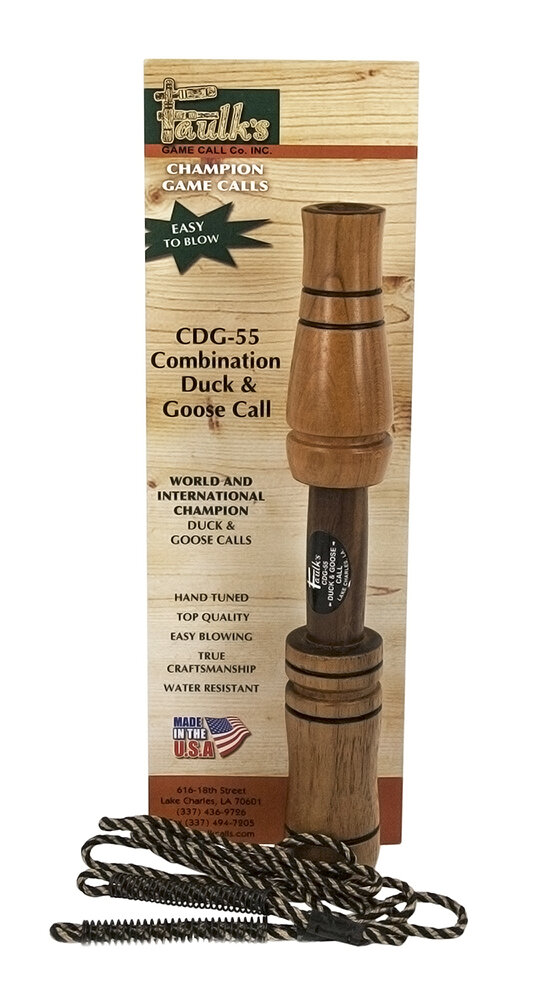 Манок на утку и гуся гуменника, Faulks, комбинированный, деревянный